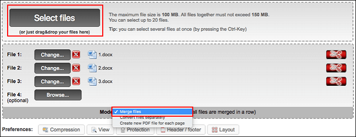 How To Combine Word Documents Into One PDF EaseUS