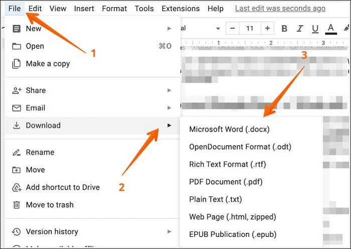 How To Convert Google Doc To Word Simple Steps To Follow EaseUS