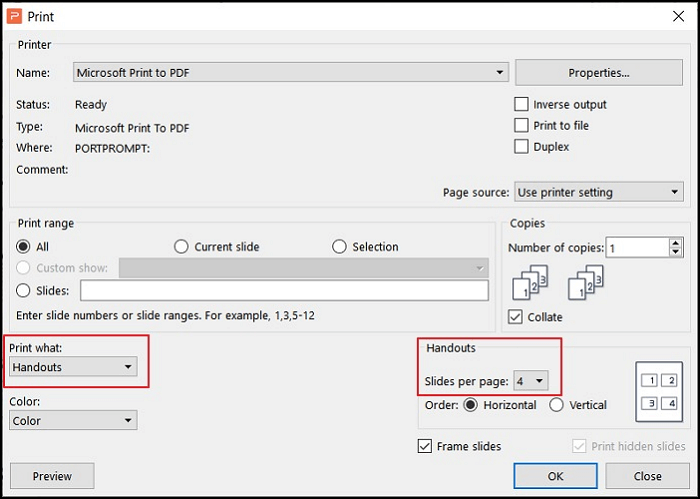 How To Save Powerpoint As PDF With Multiple Slides Per Page Full Guide In 2022 EaseUS