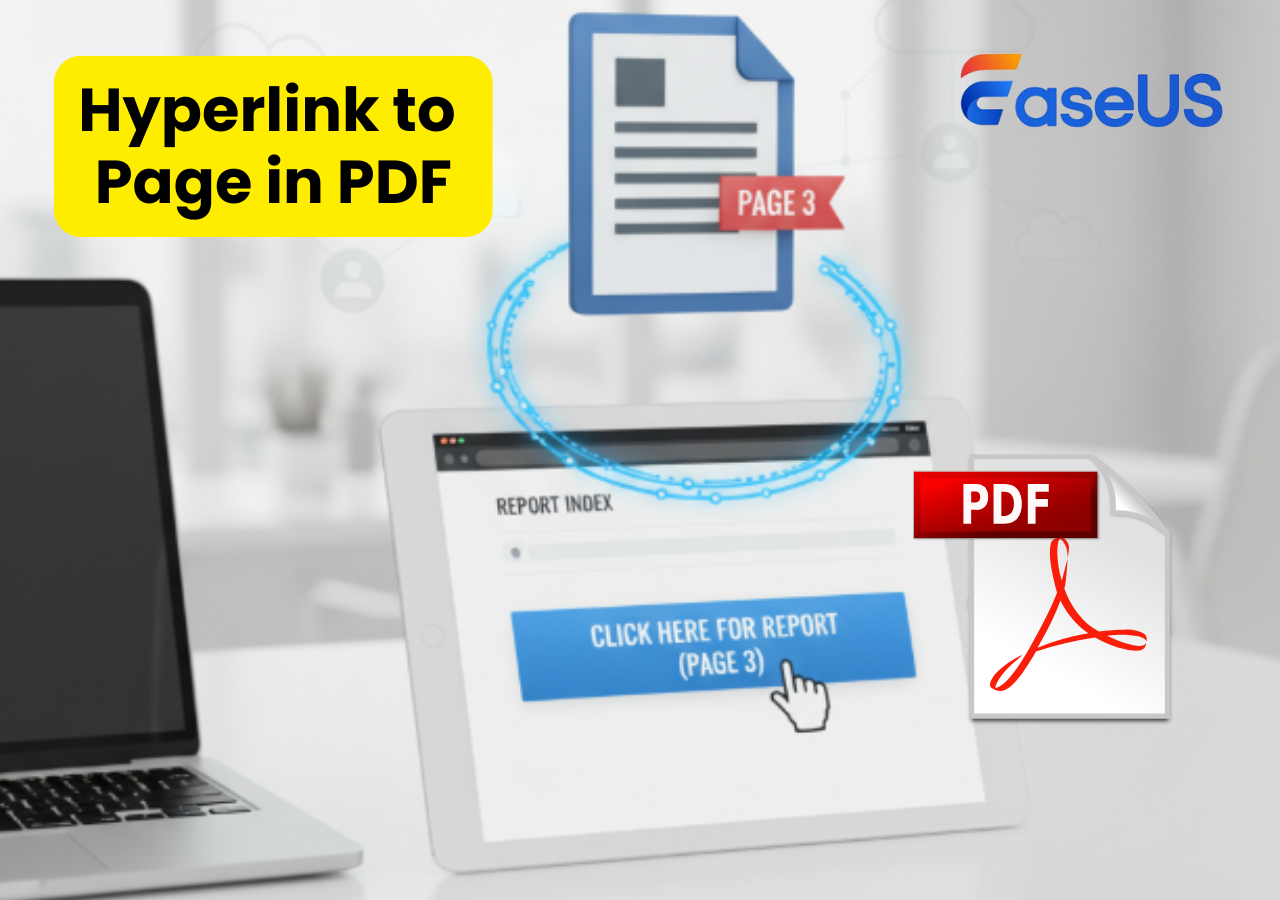 Hyperlink to Specific Page in PDF with Ease (3 Easy Methods) - EaseUS