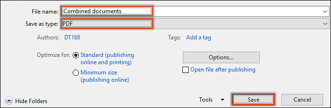 How To Combine Word Documents Into One PDF EaseUS