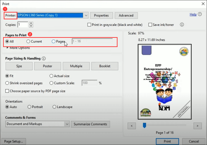 Top 3 Ways How To Print Booklet In PDF On Windows 10 Mac EaseUS