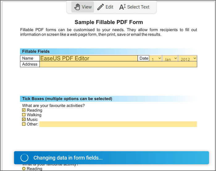 How To Remove Check Mark From PDF Free EaseUS