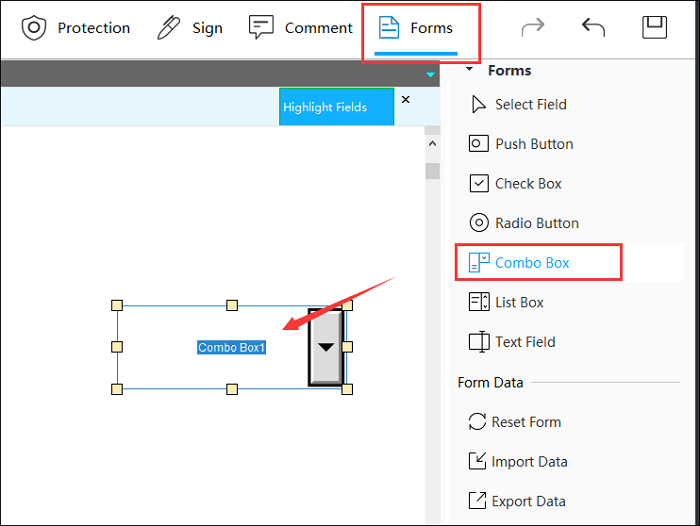Tutorial How To Create PDF Drop Down List EaseUS