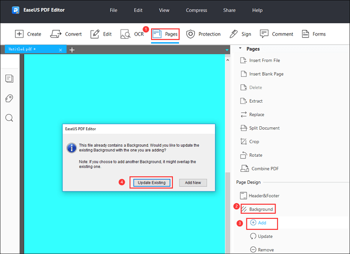Best 3 Ways To Change PDF Background Color FREE EaseUS