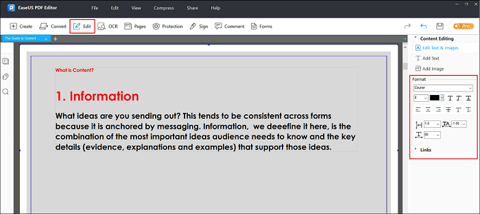 Easy Solutions How To Edit Text In PDF For Free EaseUS