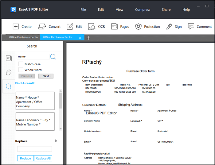 How To Search For A Word In A PDF On Windows Mac iOS EaseUS