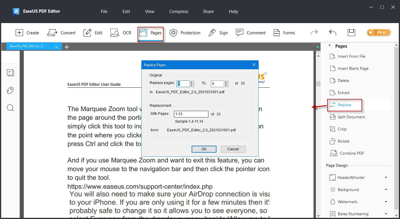 EaseUS PDF Editor Online Guide