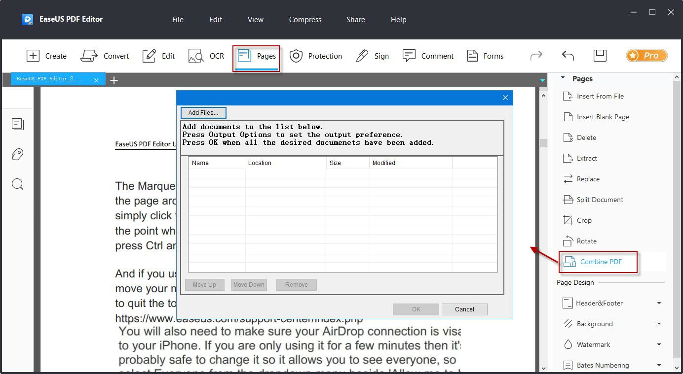 EaseUS PDF Editor Online Guide